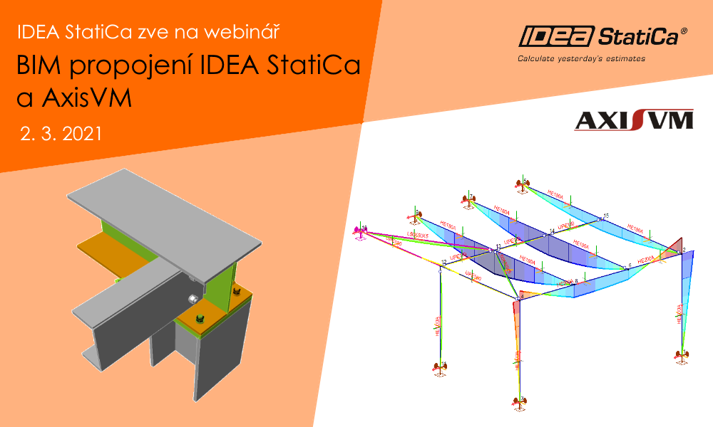BIM propojení IDEA StatiCa a AxisVM | IDEA StatiCa
